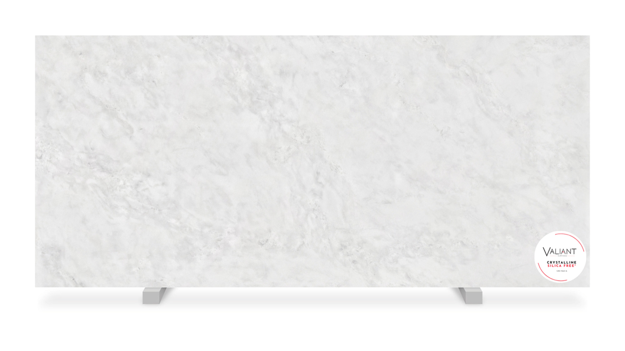 Valiant Quartz Savanna White Polished Bookmatch Slab 3CM - Walker Zanger