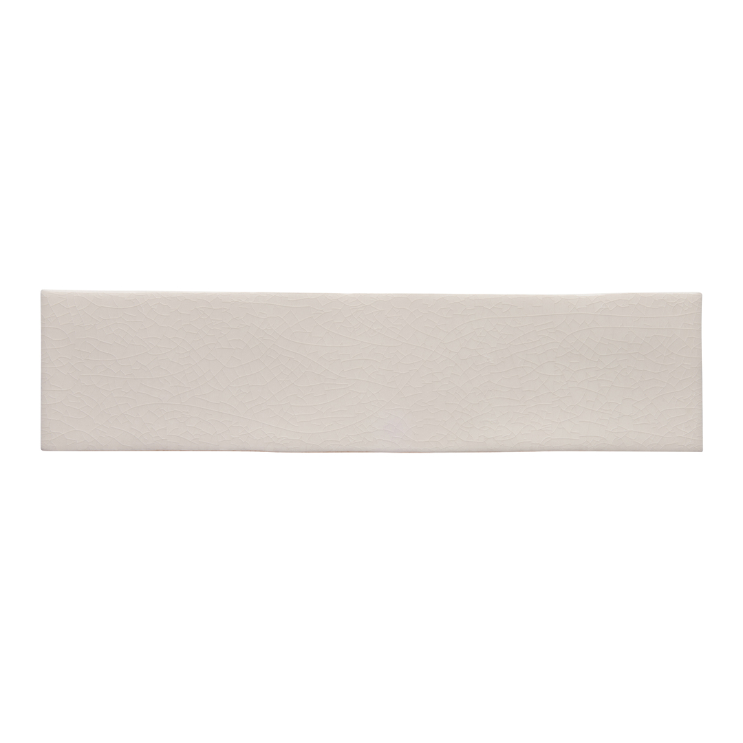 3x12x3/8 Cafe Latte Crackle Gloss - Walker Zanger