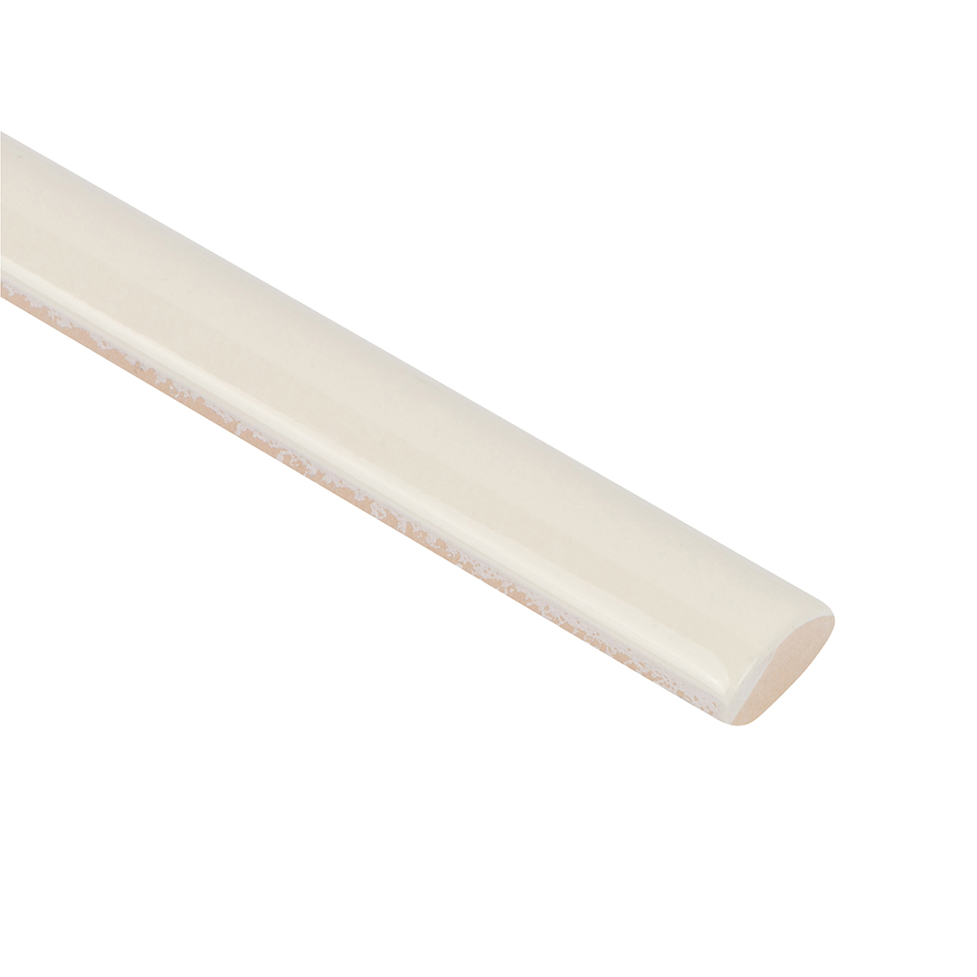 Cafe Latte Demi Bullnose 1/2x12 Gloss - Walker Zanger