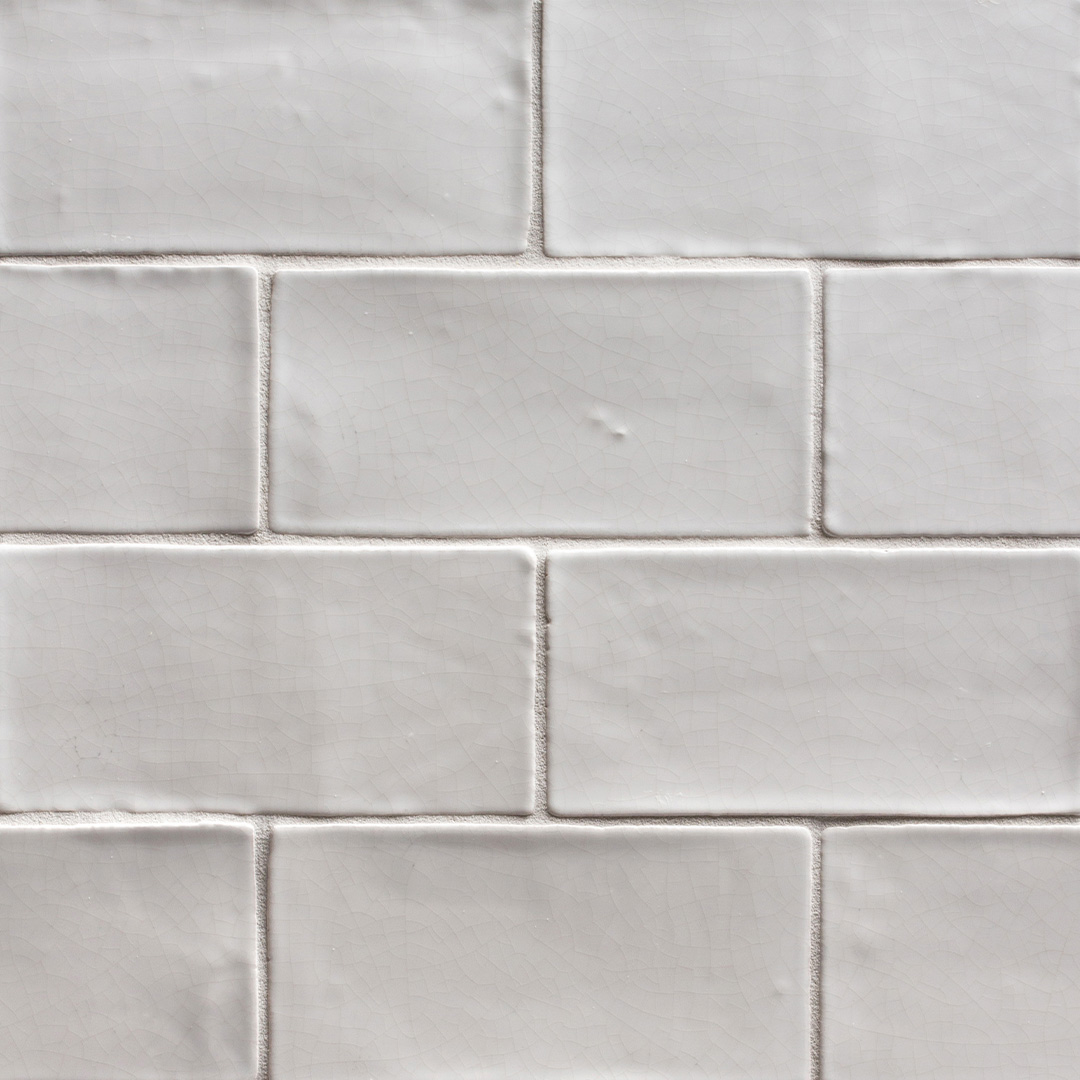 3x6x3/8 Cafe Milk Crackle Gloss - Walker Zanger