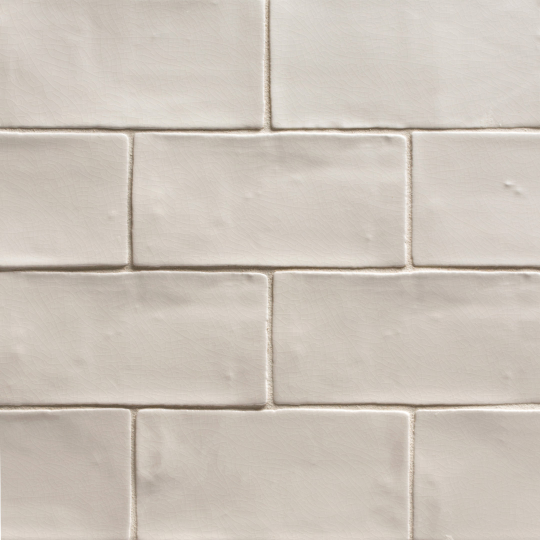 3x6x3/8 Cafe Latte Crackle Gloss - Walker Zanger